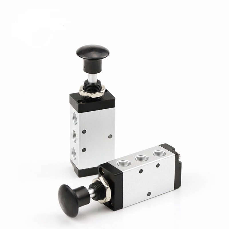 HAK Pneumatic 5 Port 2 Position Hand PUSH/PULL Valves Series – H.A.K ...