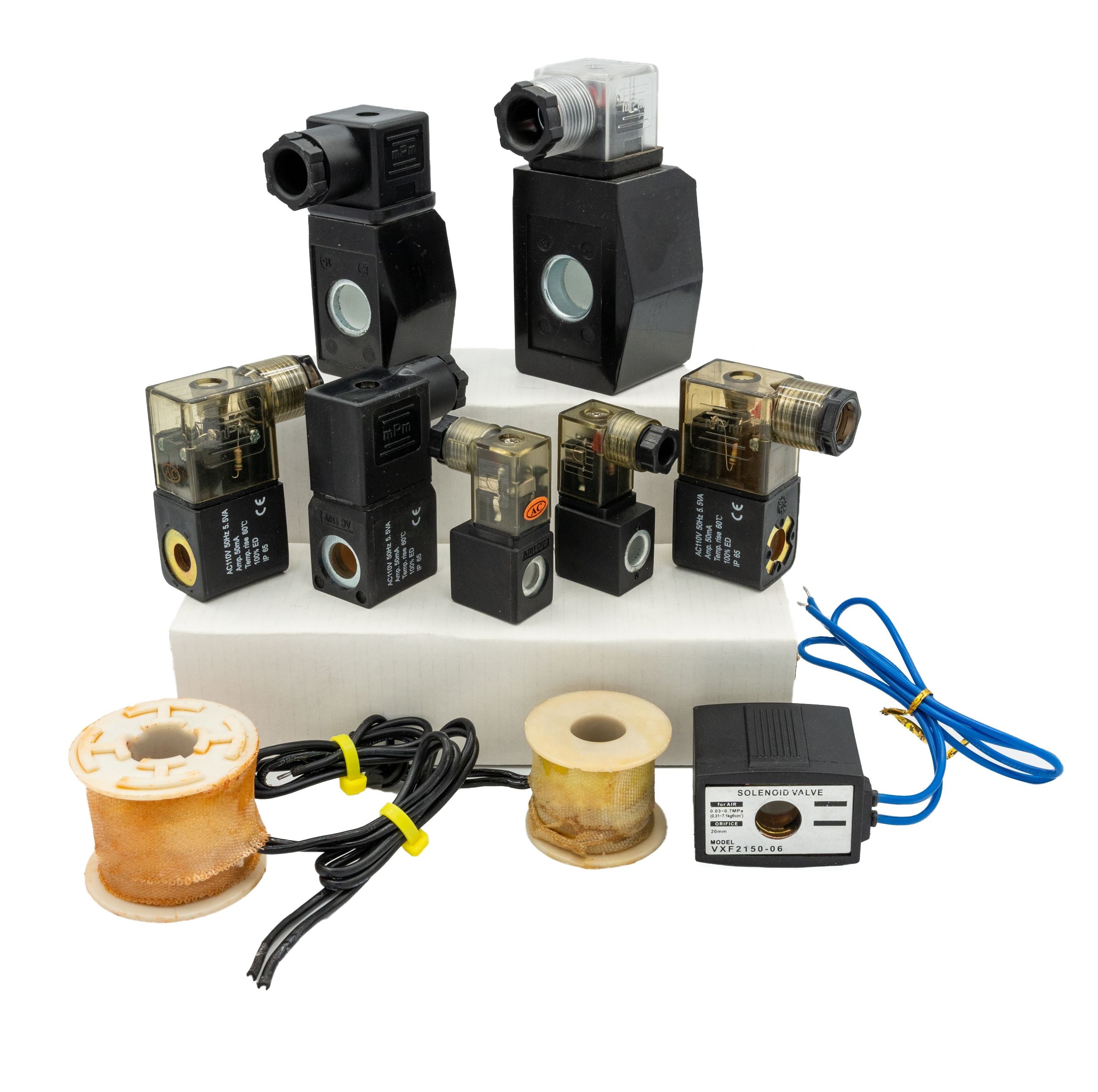 HAK Pneumatic Solenoid Valve Replacement Coils and Timer – HAK Fluid ...