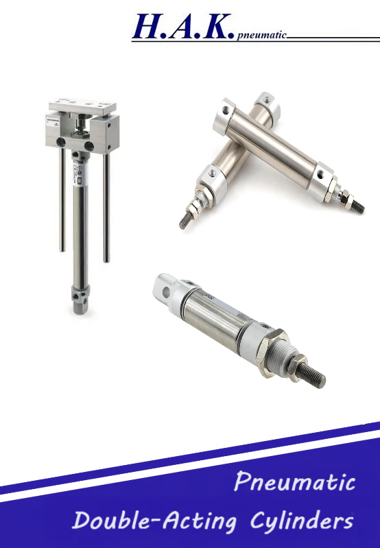 HAK Pneumatic Roundline Cylinders – HAK Fluid Power Equipment LTD
