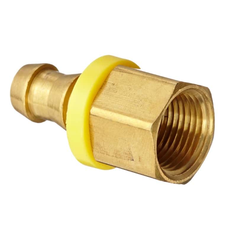 HAK Pneumatic Brass Body Push on Female Pipe x Female (NPT) – HAK Fluid ...