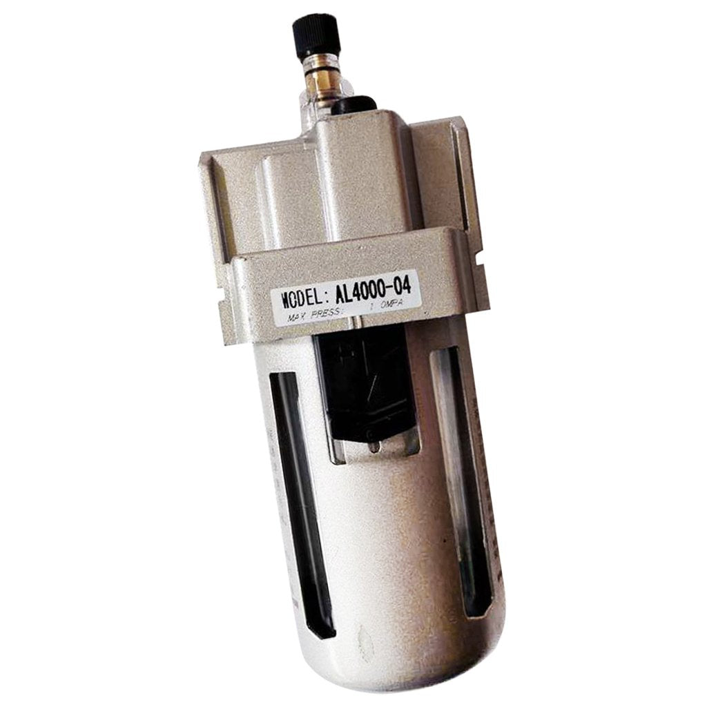 Pneumatic Lubricator 1/2" NPT, 5-125 PSI, Air Prep Components 25 μ (AL ...