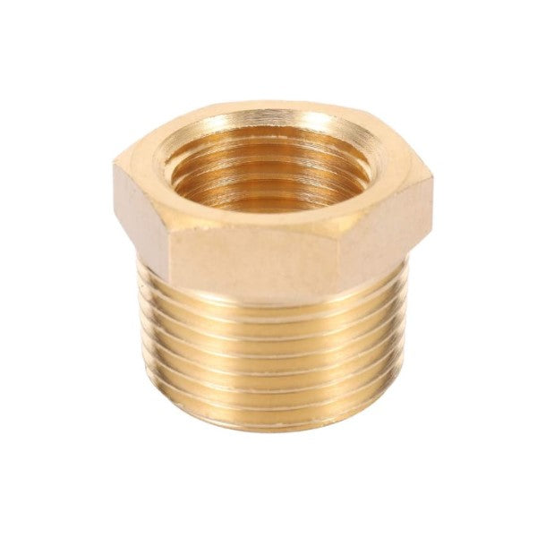 HAK Pneumatic Hex Reducer Bushing - Brass Body Male (NPT) x Female (NP ...