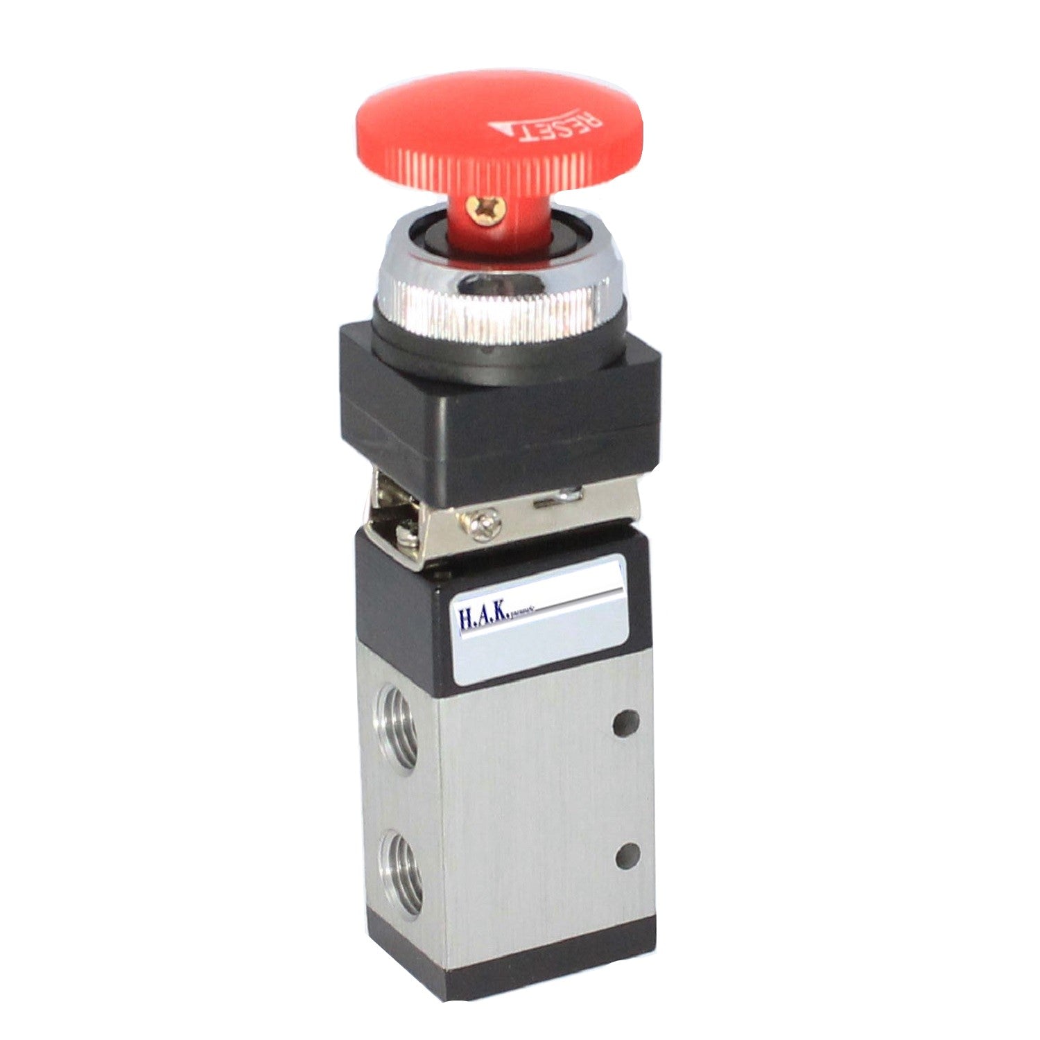 HAK pneumatic (4 Way / 5 Port / 2 Position) mechanical valve with Déte ...